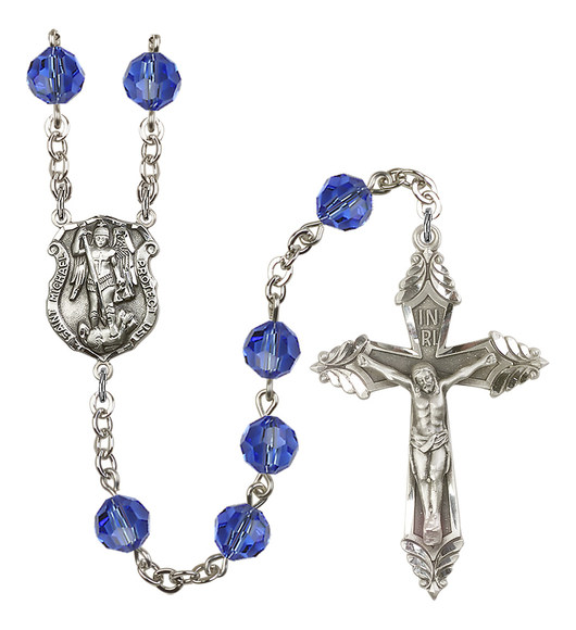 Hail MaryGifts | Jewelry | Saint Michael The Archangel R8706 8mm Rosary ...